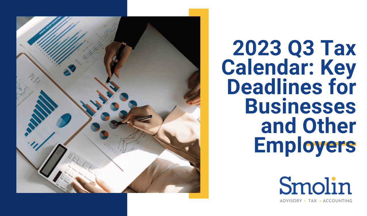Q3 2023 Tax Calendar